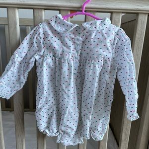 classic southern smocks | One Pieces | Southern Smocked Swiss Dot ...